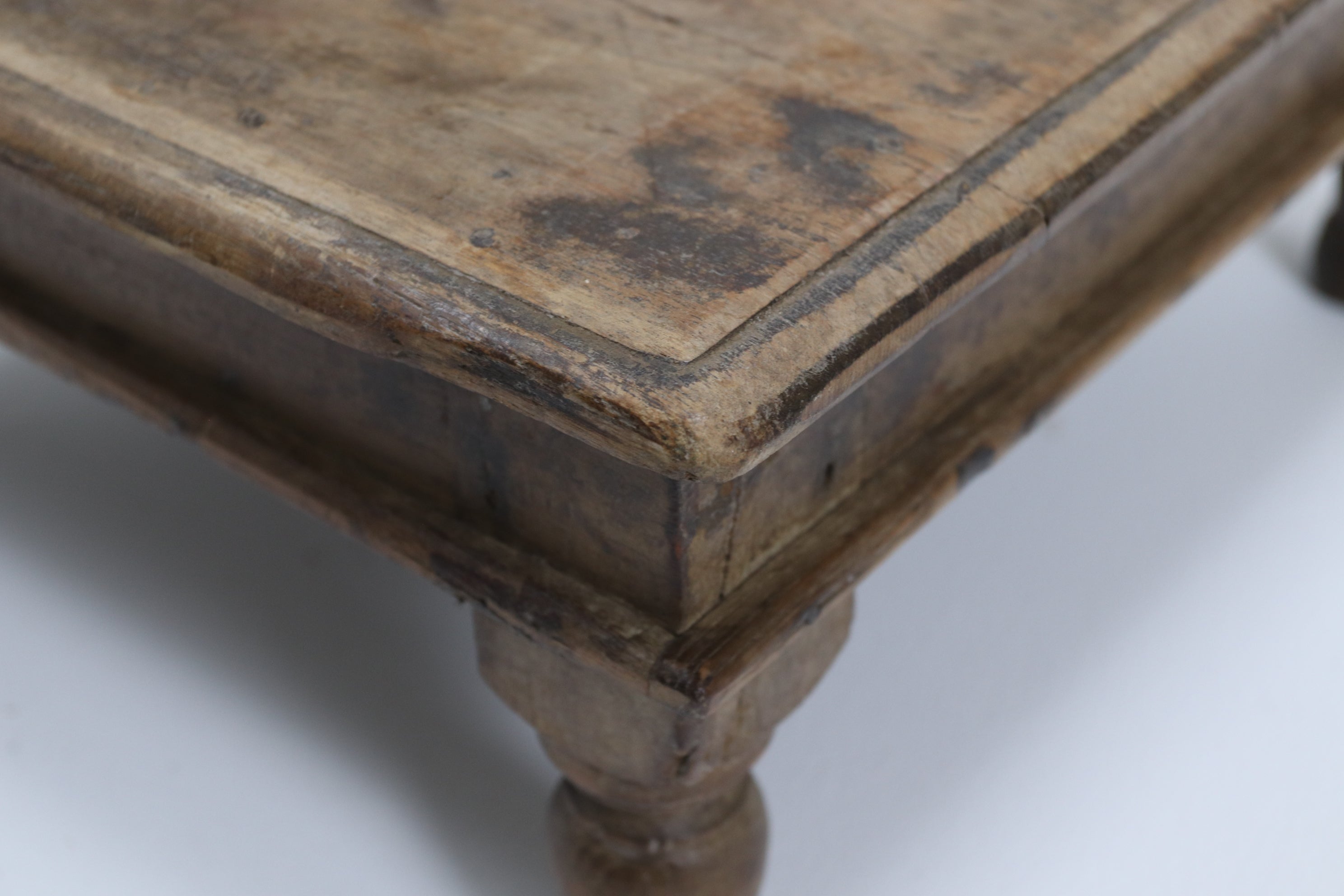 Early 20th Century Indian Bajot Table From Rajasthan (3) – Apeman Interiors