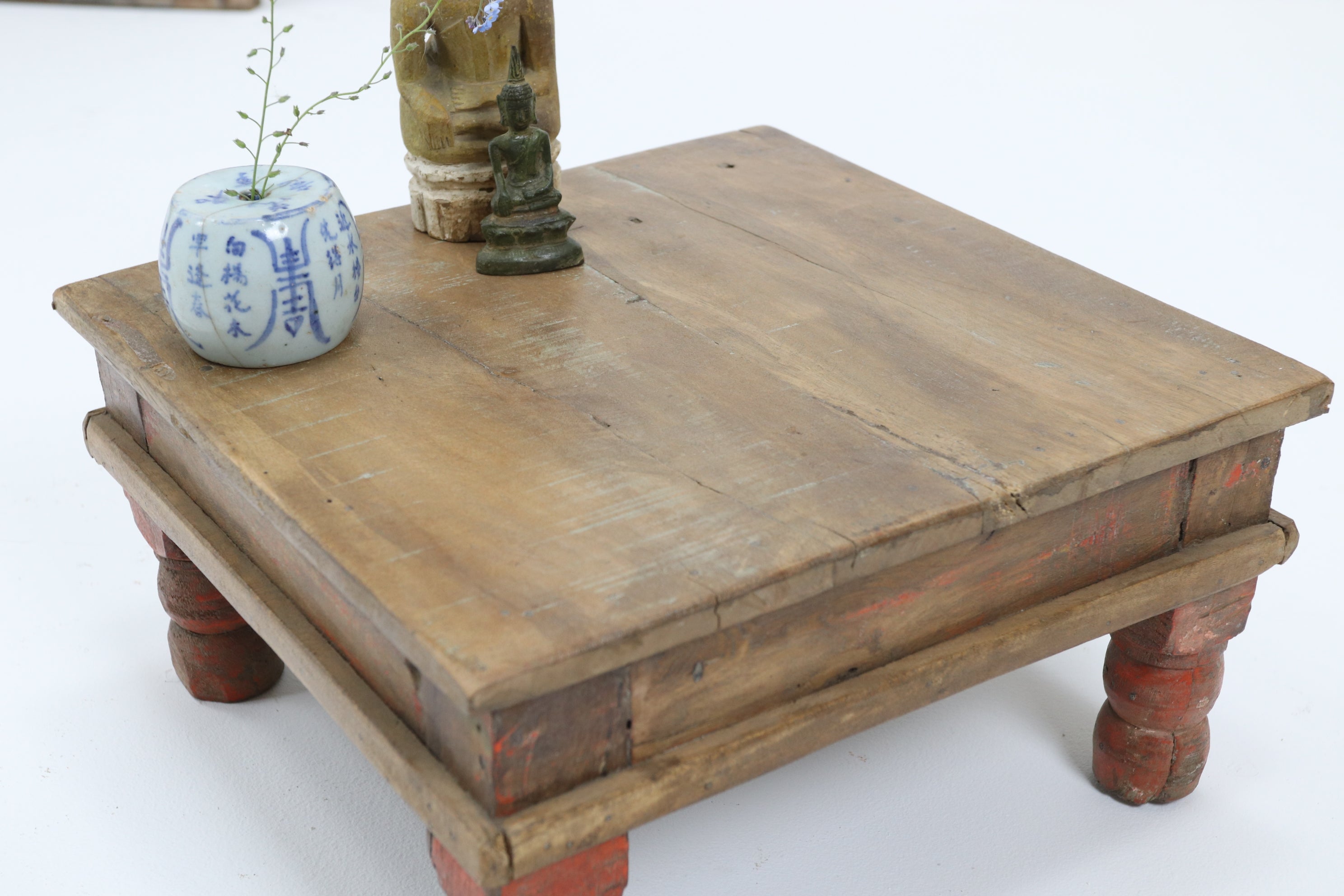 Early 20th Century Indian Bajot Table From Rajasthan (8) – Apeman Interiors