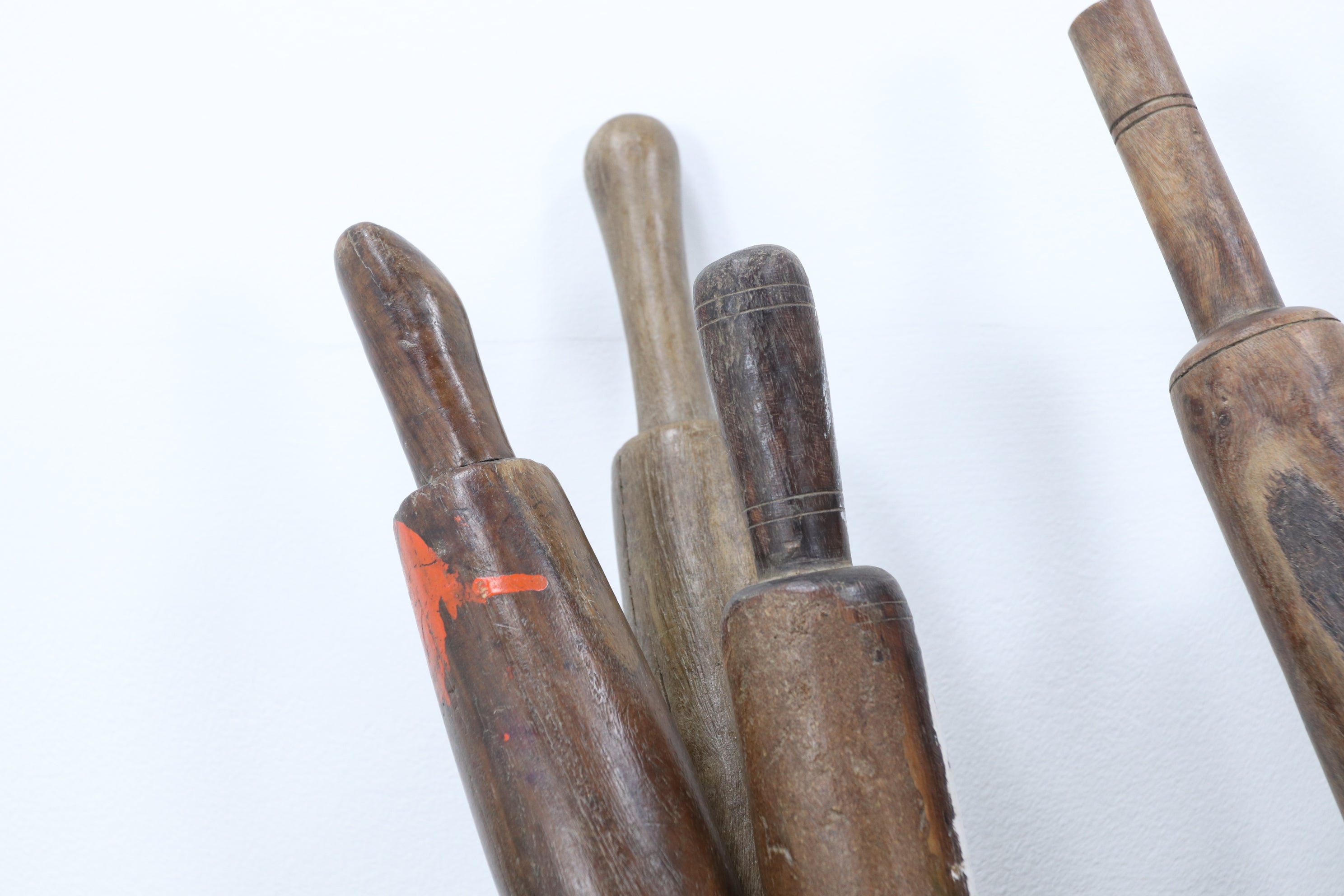 Large Indian Teak Chapati Rolling Pins – Apeman Interiors