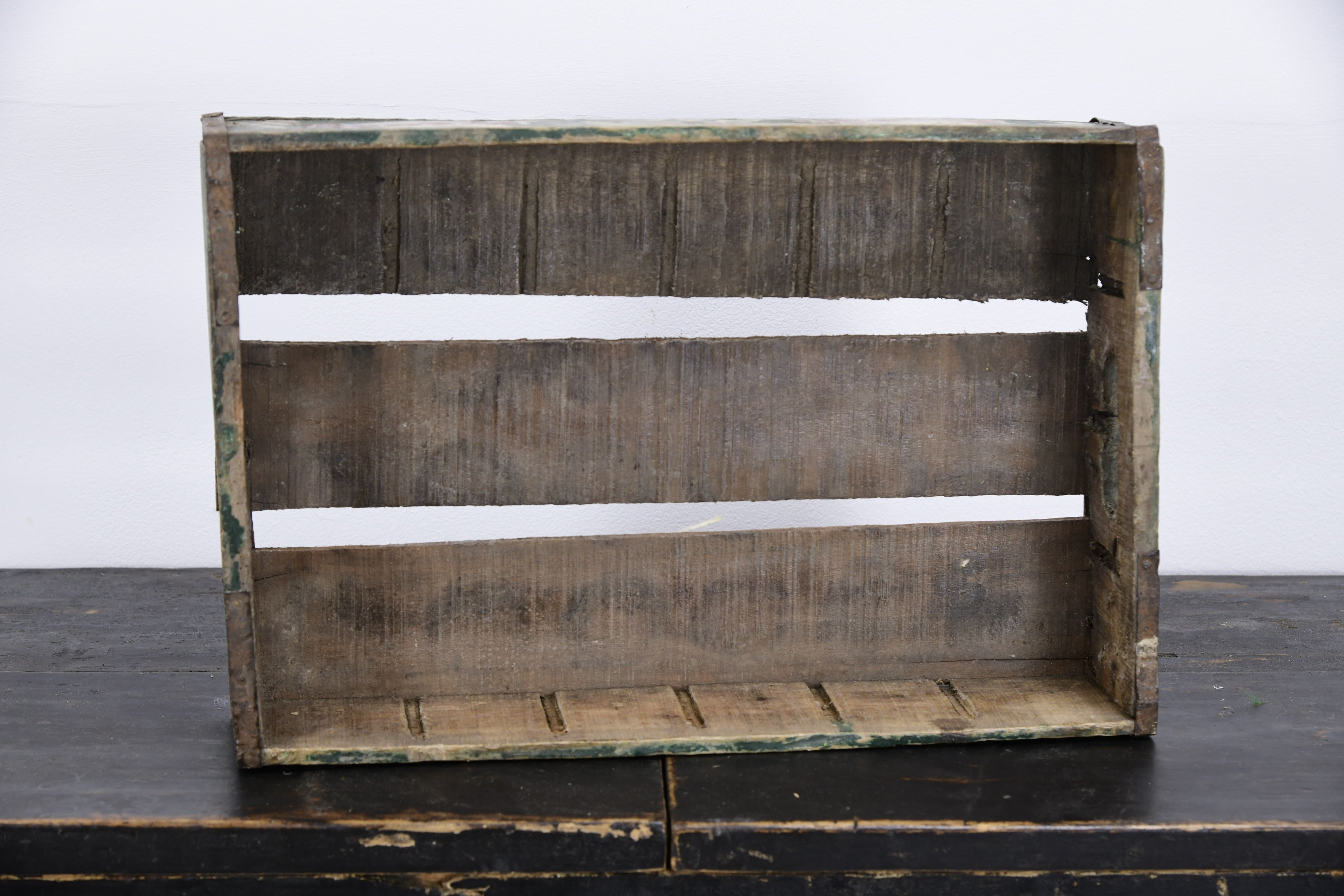 Vintage Indian Wooden Painted Soda Crates – Apeman Interiors