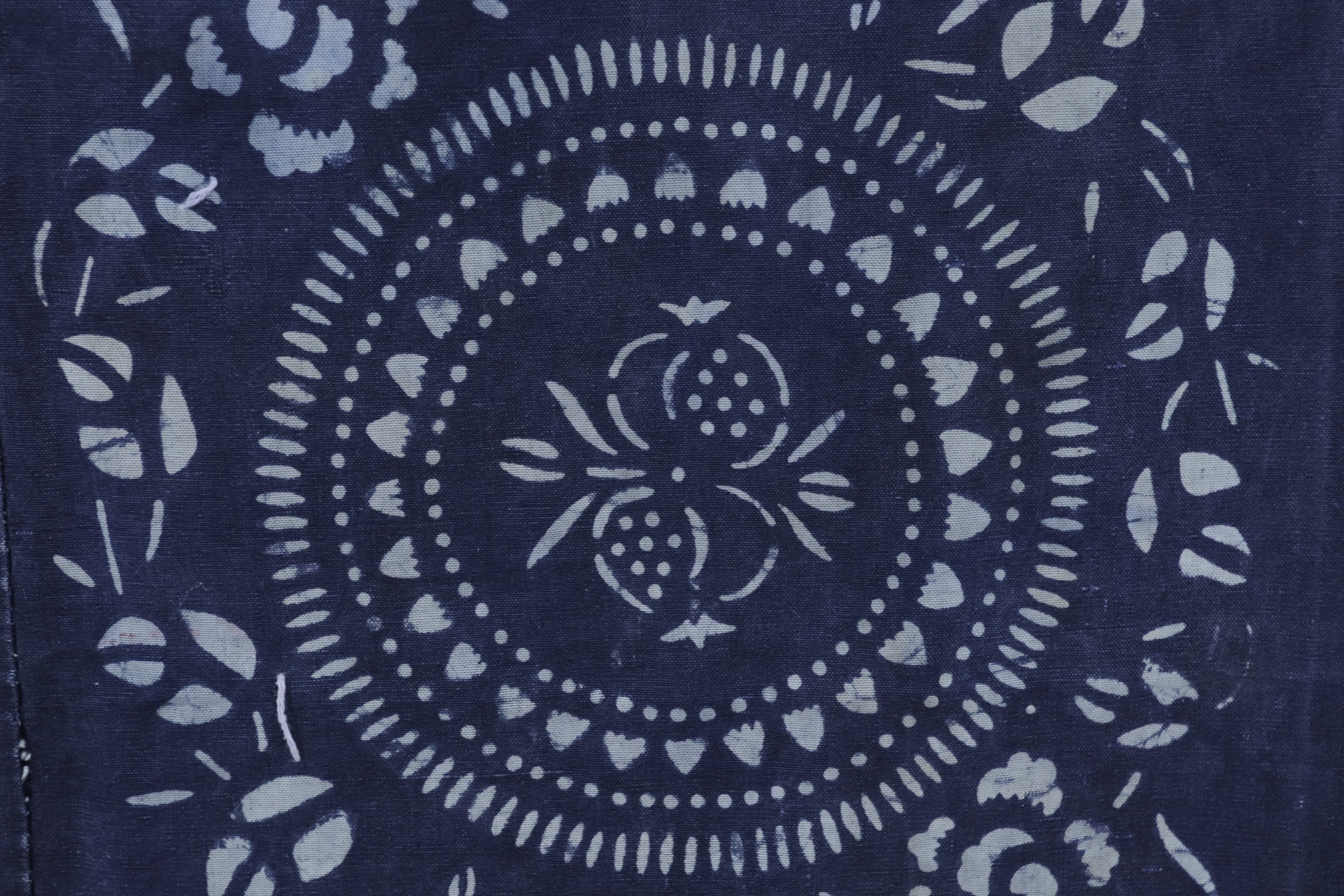 Late 19th Century Chinese Wax Resist Fabric (1) – Apeman Interiors