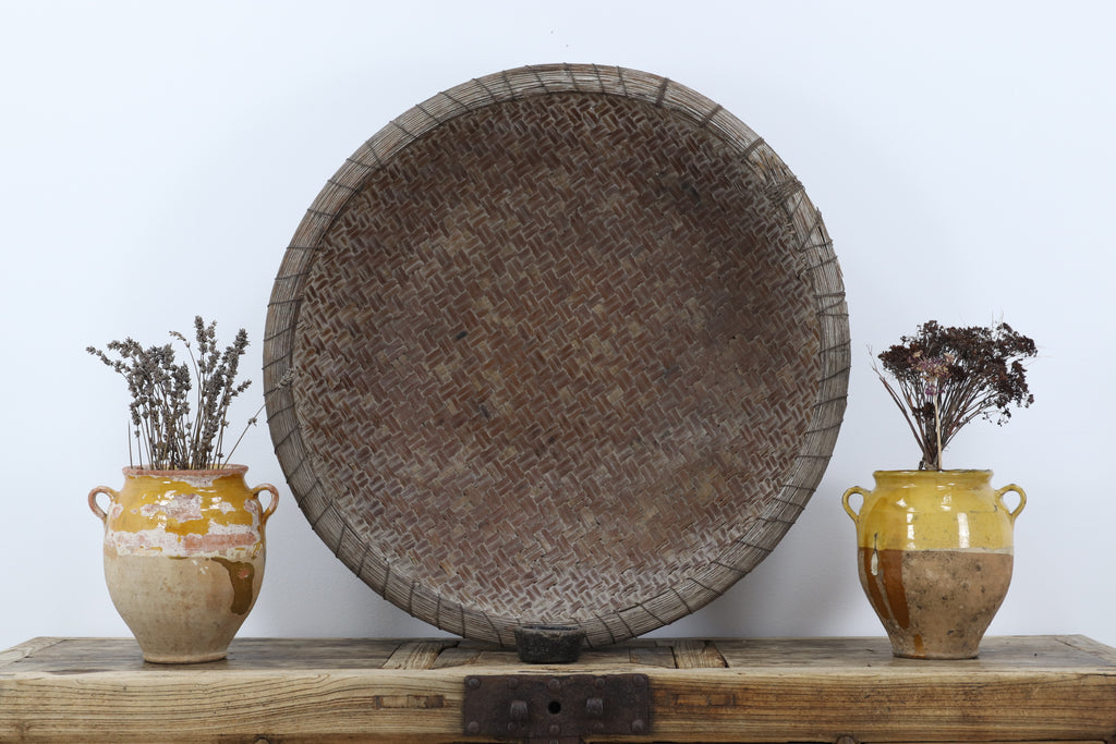 Mid 19th Century Chinese Tea Drying Basket – Apeman Interiors